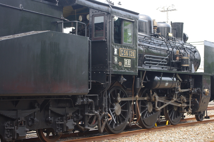 桃雪堂 横浜本牧駅構内のC56 139